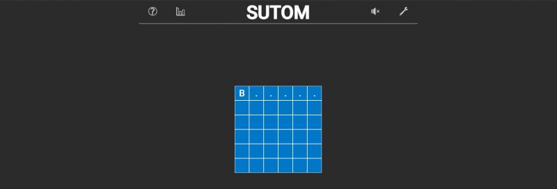 Sutom, jouez à motus gratuitement en ligne
